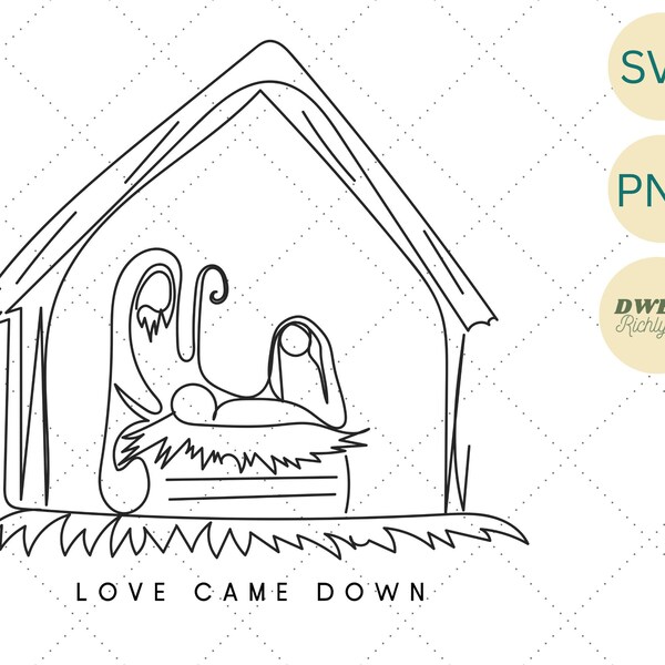 Love Came Down Png - Etsy