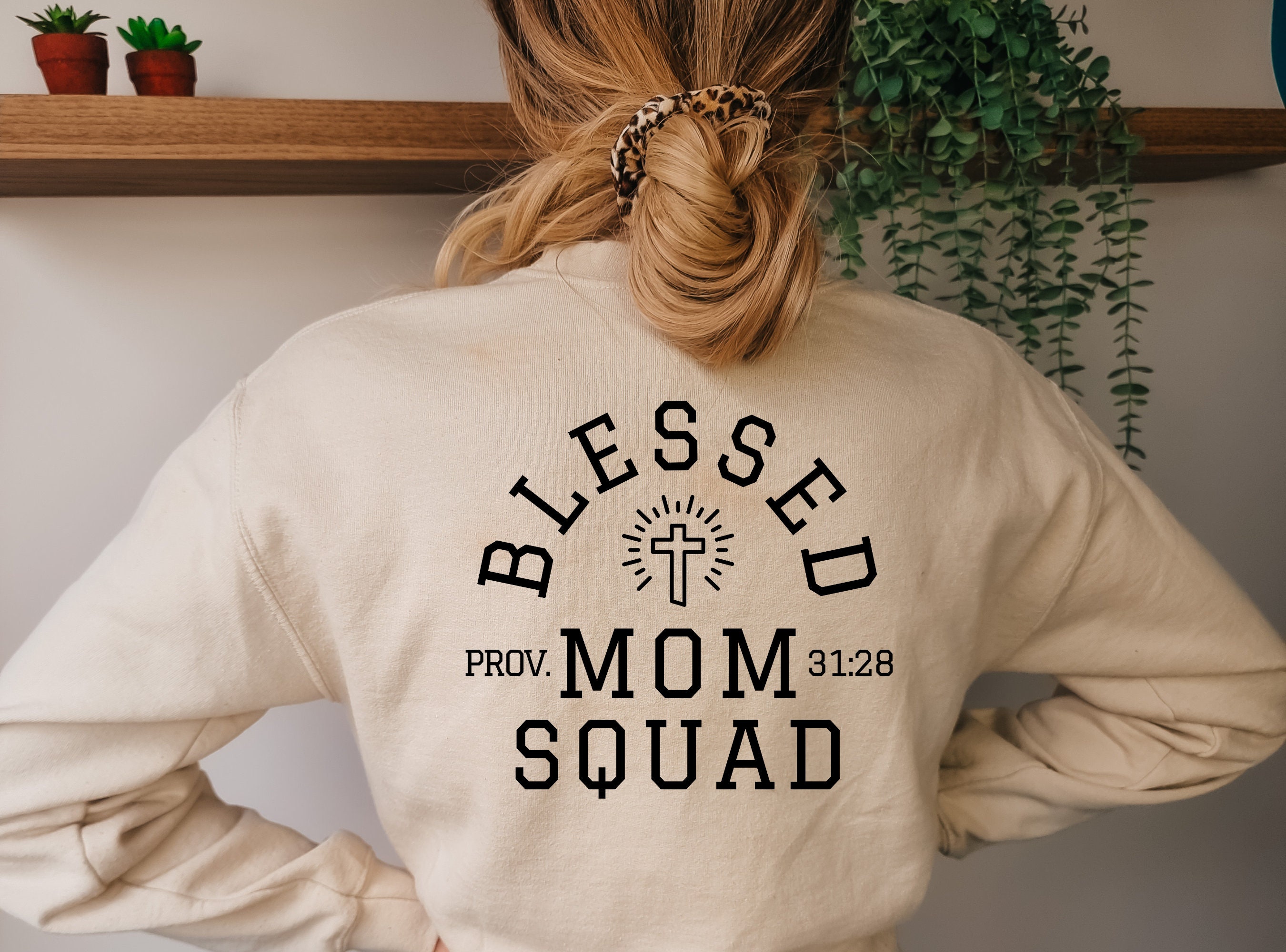 Blessed Mom Svg Png, Mom Squad Svg, Mom Svg, Mothers Day Svg, Mom Shirt ...