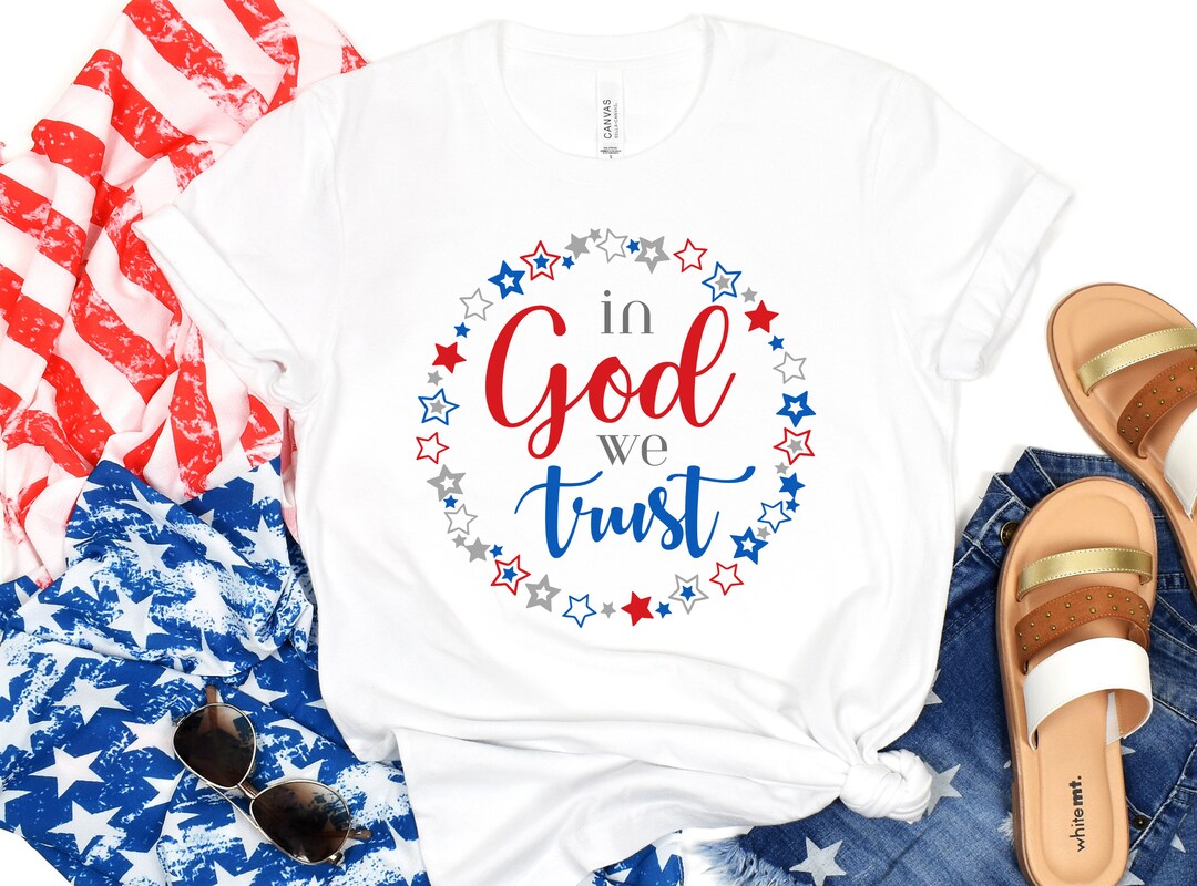 4th of July Svg, in God We Trust Svg Png, Patriotic Svg, Fourth of July ...