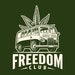 Freedom Club, Cannabis Club, Vw Bus Freedom Club, T-shirt Desing ...