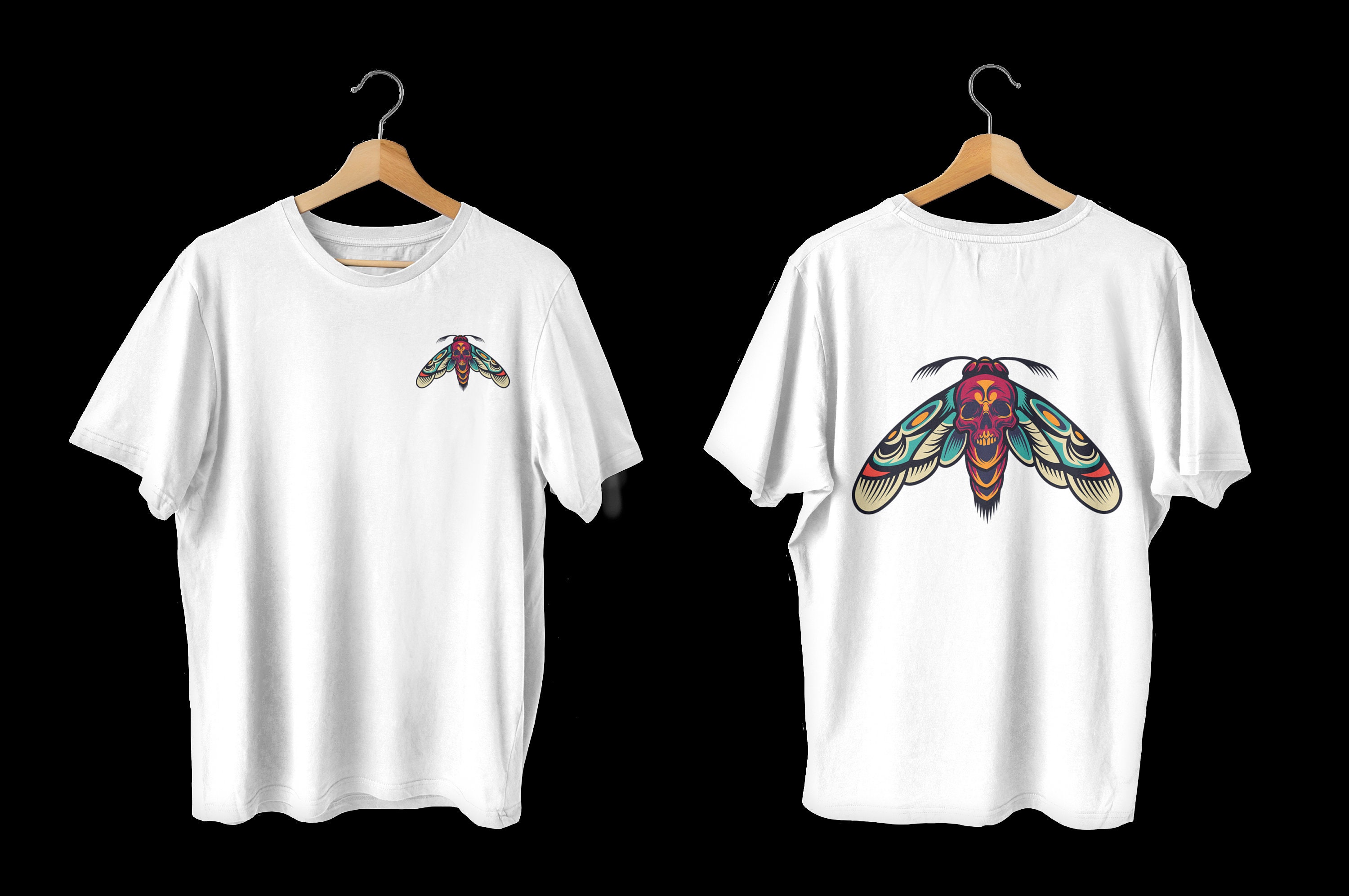 Colorful Scary Moth Butterfly Skull Moth Scary Moth Moth - Etsy