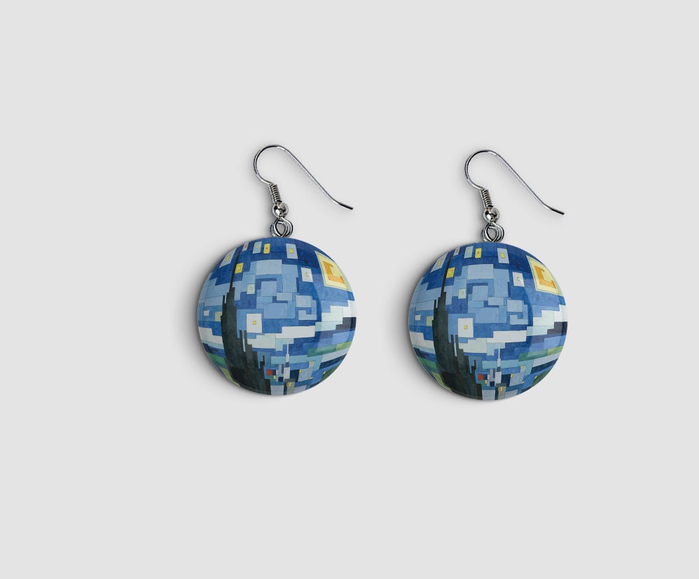 The Starry Night SVG 2 Different File Digital Illustration, Water Color ...