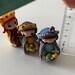 Crochet Three Wise Men, Miniature Nativity Set Doll, Amigurumi Toy - Etsy