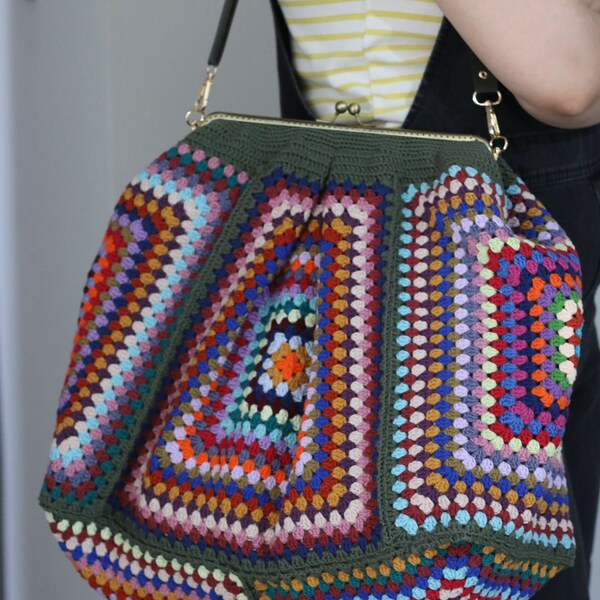 Kiss Lock Shoulder Bag Pattern - Etsy