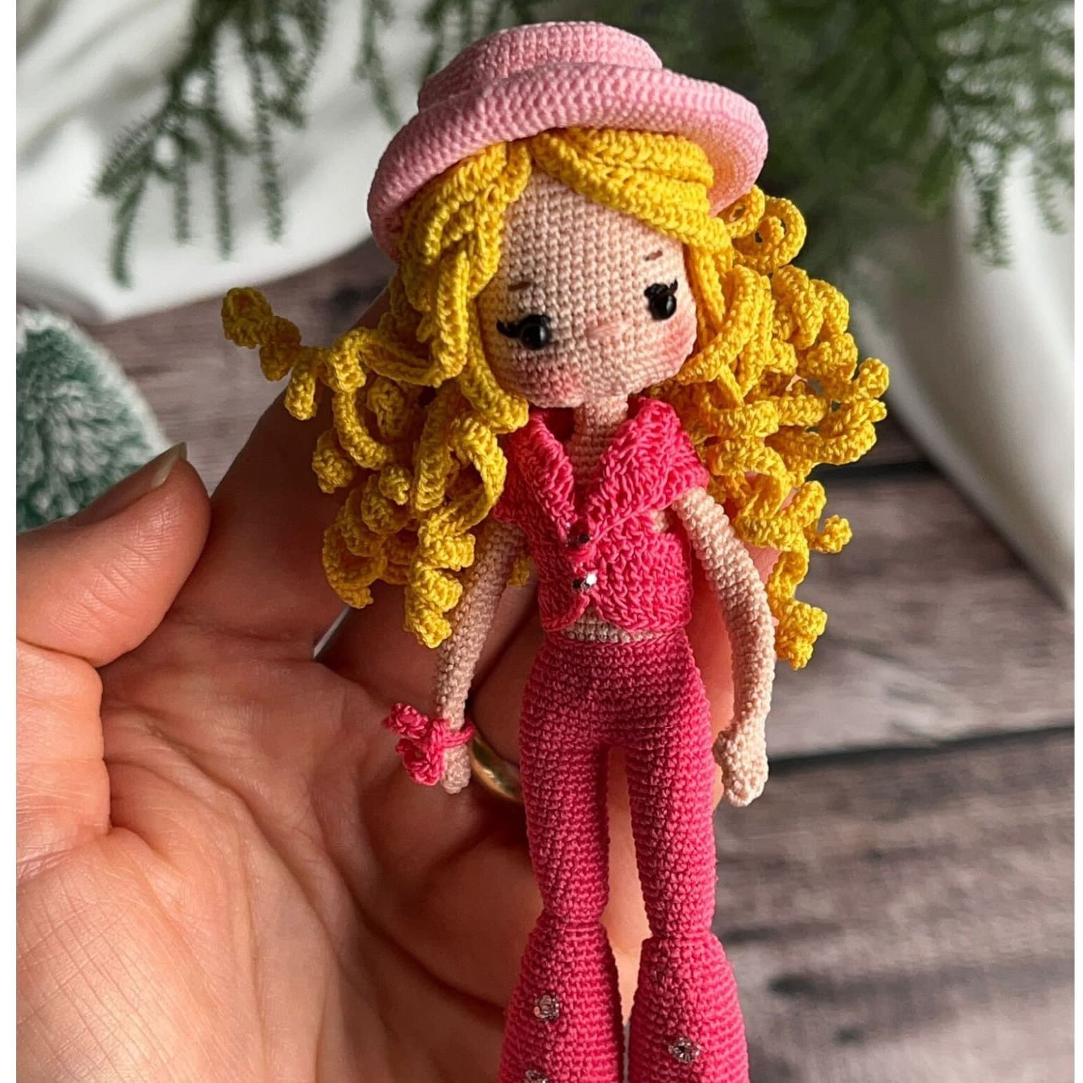 Crochet Barbie Doll, Handmade Gift,miniature Barbie Doll,miniature ...