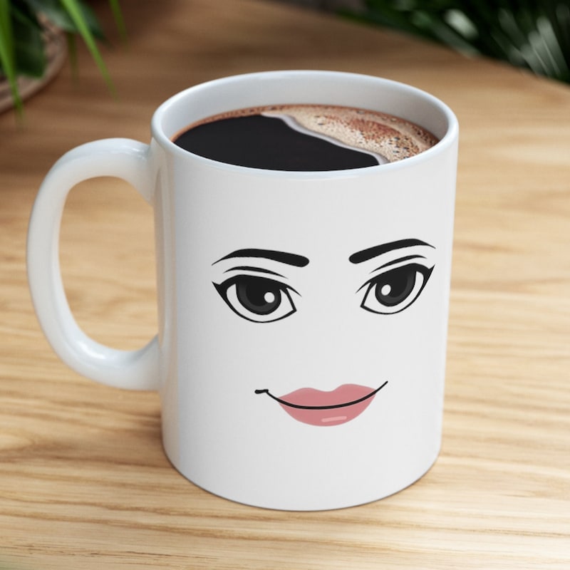 Roblox Man Face Mugs - Etsy