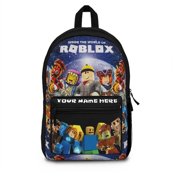 Roblox Backpack Personalized - Etsy