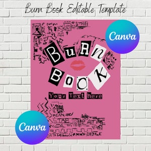 Burn Book - Etsy