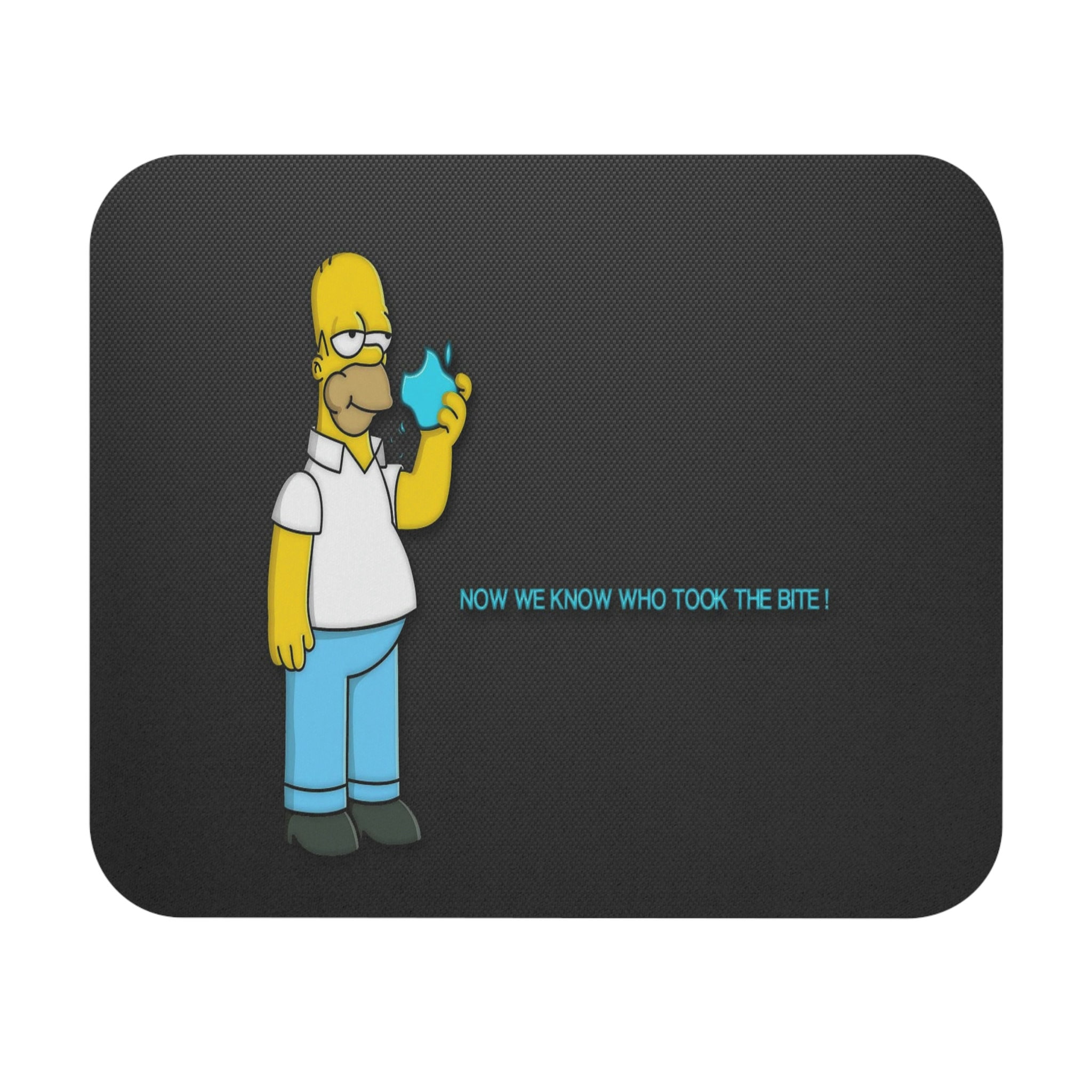 Homer Simpson Mouse Pad Homer Simpson Gift Custom Simpsons - Etsy