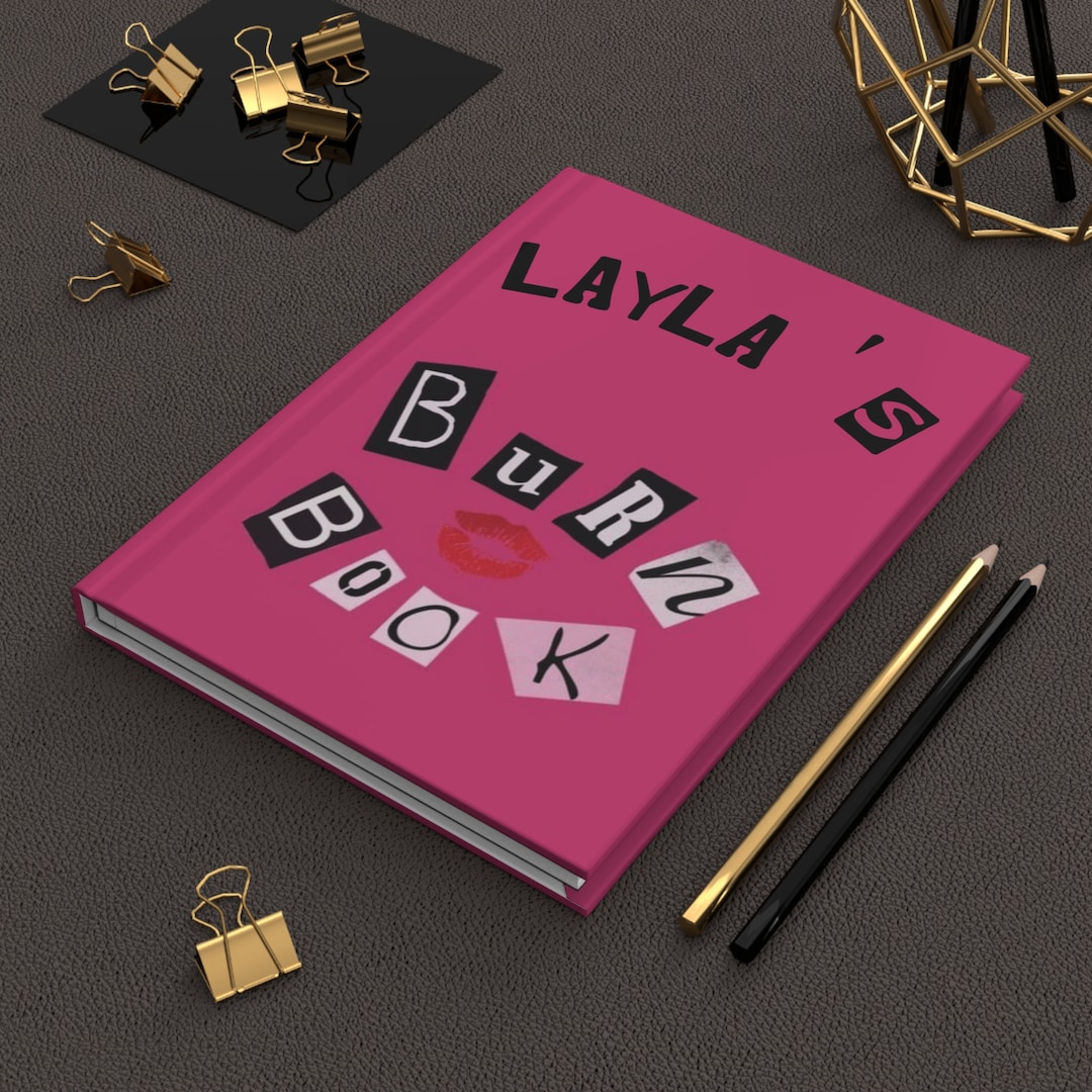 Personalized Mean Girls, Burn Book, Regina George, Cady Heron, Gretchen ...
