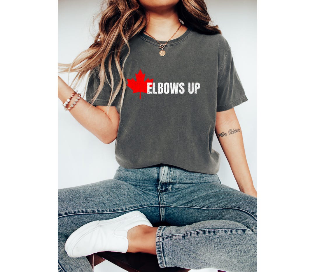 Elbows up Shirt, Canadian Liberal Protest Shirt, Political Democratic ...