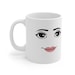 Roblox Woman Face Mug 11oz 15 Oz Double Sided Ceramic Mug Gamer Roblox ...