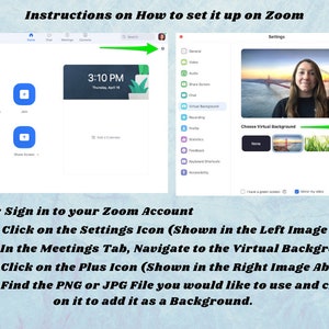 Professional Virtual Backgrounds | Backdrop | Zoom Background | Office ...