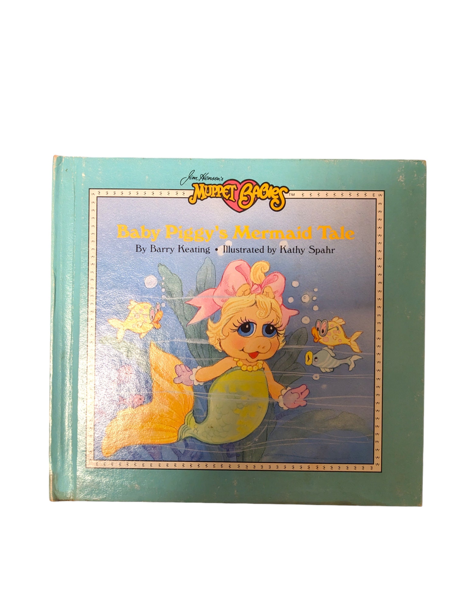 Vintage Muppet Babies Book, Miss Piggy's Mermaid Tale - Etsy