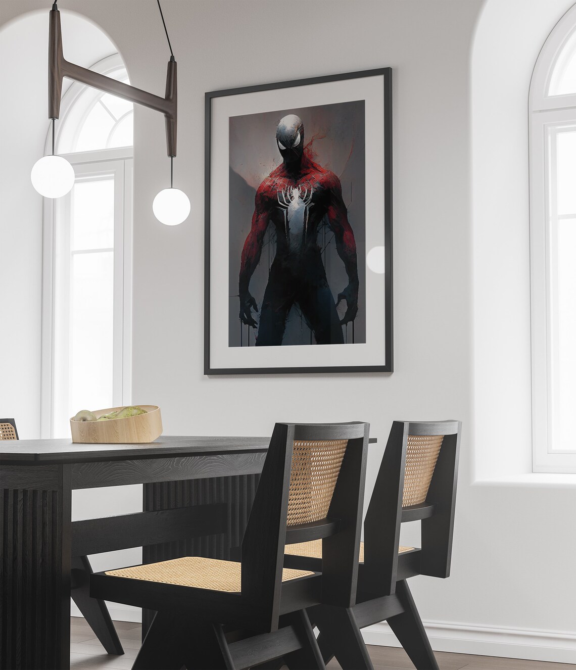 Spiderman Dramatic Poster in Yoji Shinkawa Style | Marvel Comics Wall ...