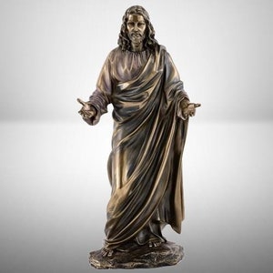 Jesus Christ Blessing Statue - Etsy
