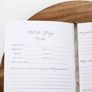 A Mother's Journey: NICU Self-care Journal and Keepsake Box - Etsy