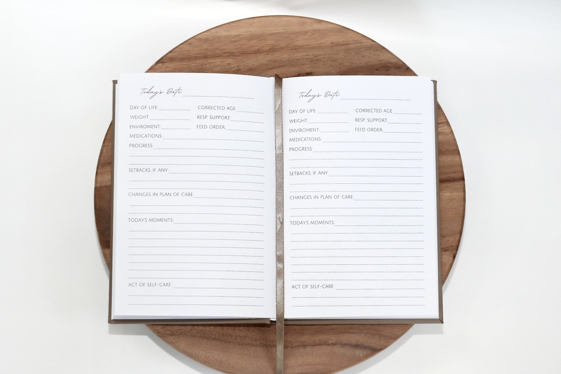 A Mother's Journey: NICU Self-care Journal and Keepsake Box - Etsy