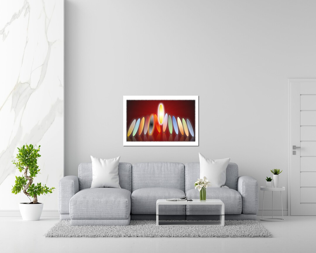 Printable Wall Art, Digital Download, PNG, Home Decor, Colorul ...