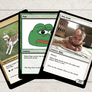 Create Your Own Magic the Gathering Card, Editable MTG Card, Template ...