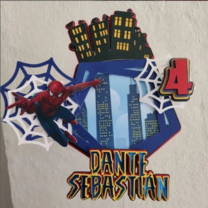 Spiderman Cake Topper, SVG and Studio.cricut - Etsy