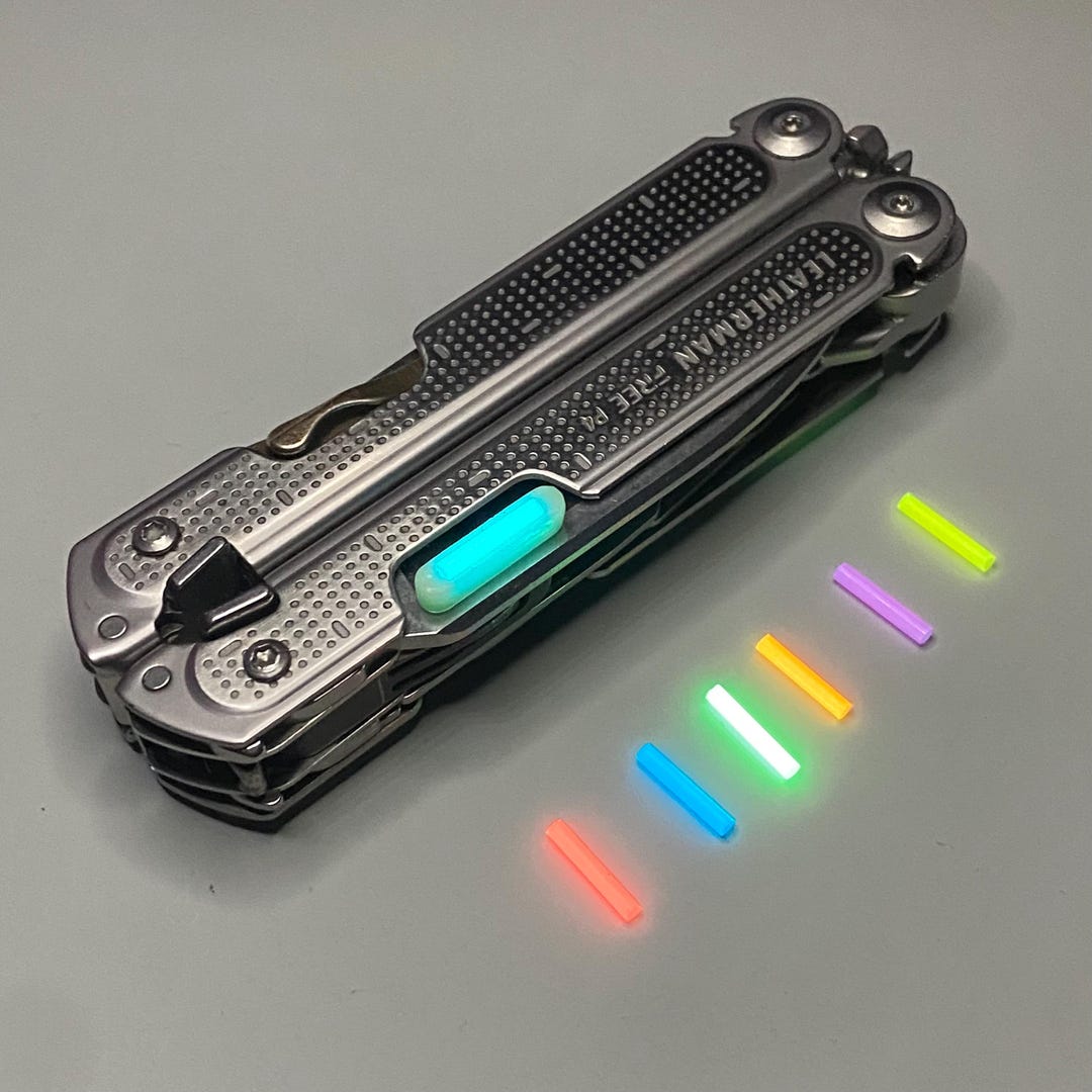 Leatherman FREE P4/P2 Thumb Tabs (x3) "tritium Design" - Etsy