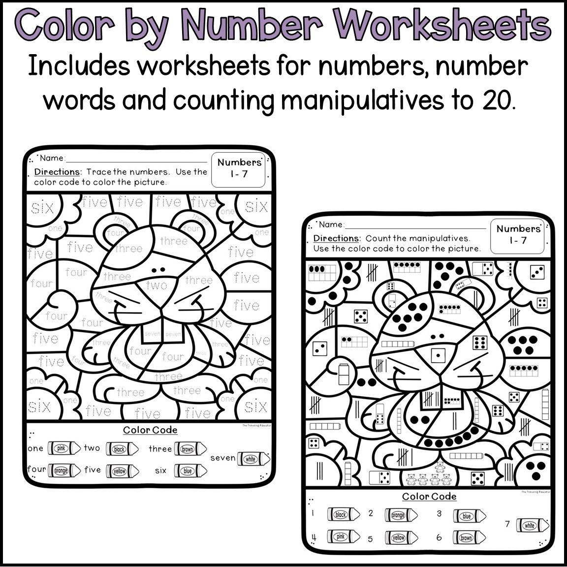 Fall Coloring Pages for Kids | Color by Sight Words, Letters, and ...