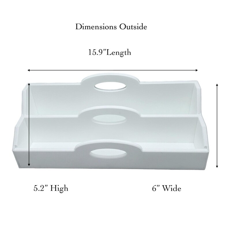 Marine Shelf Caddy Boat Organizer, Two Tiers & Two Handles - Etsy