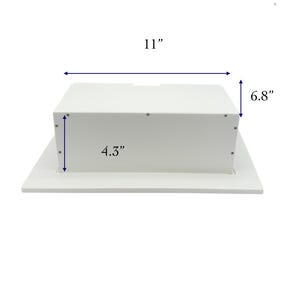 Marine Starboard Tilt-out Storage Boat Box / Recess Plate &chrome ...