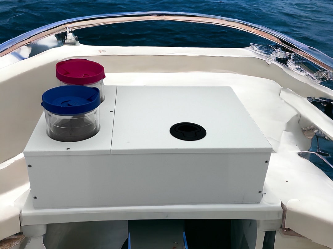 Marine Storage for Boat, Dashboard , Console Box With Two Cup Holder ...