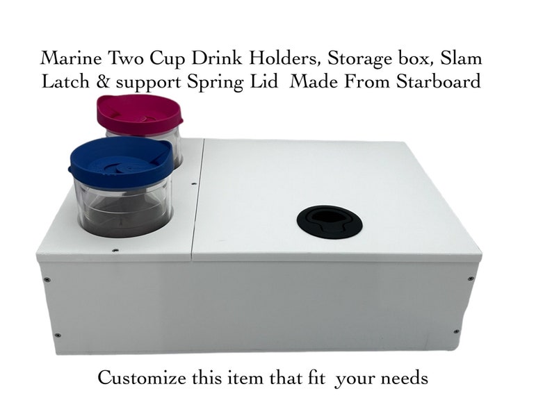 Marine Storage for Boat, Dashboard , Console Box With Two Cup Holder ...