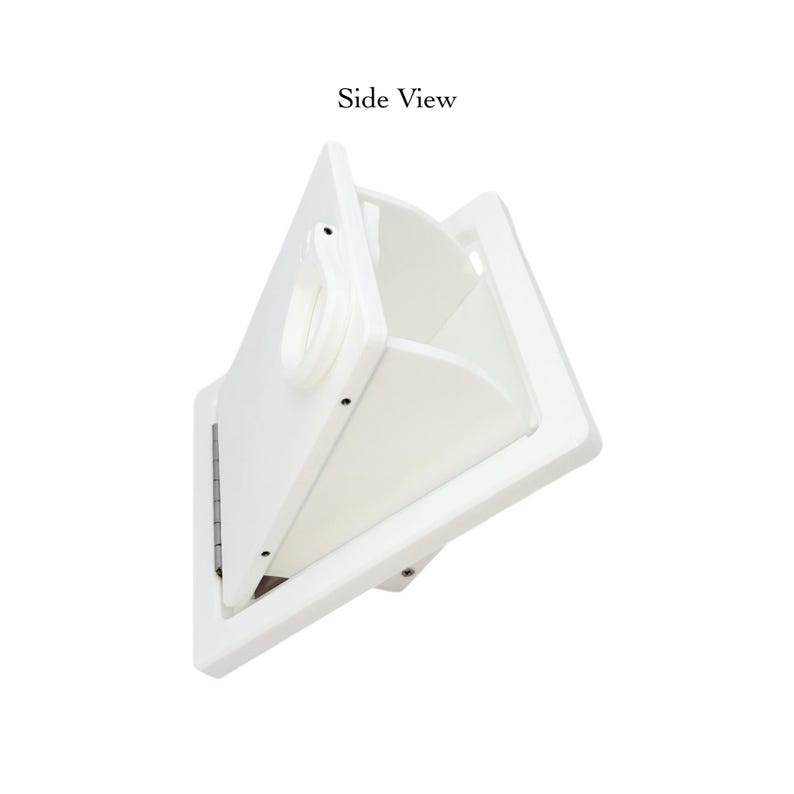 Marine Starboard Tilt-out Storage Boat Box / HDPE Plastic Box / Recess ...