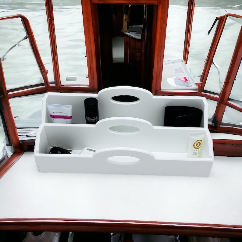Marine Shelf Caddy Boat Organizer, Two Tiers & Two Handles - Etsy