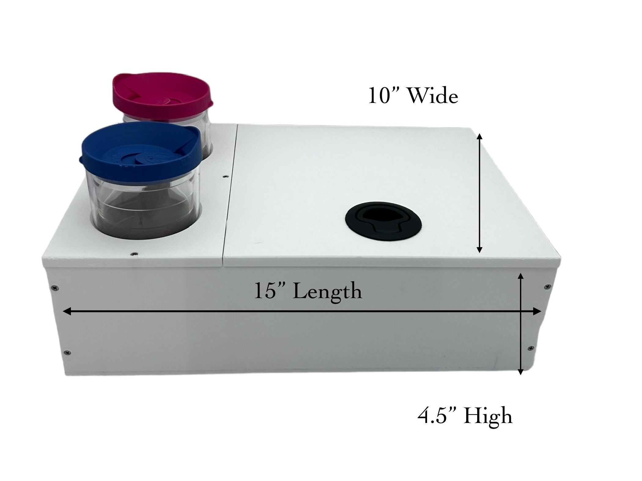 Marine Storage for Boat, Dashboard , Console Box With Two Cup Holder ...