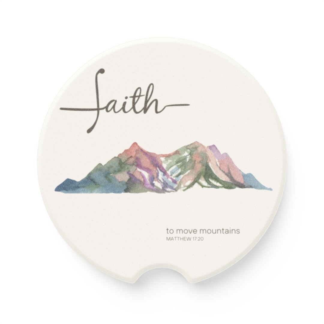 Car Cup Coasters Christian, Christian Car Coasters, Religious Saying ...