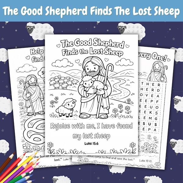 Good Shepherd Art - Etsy