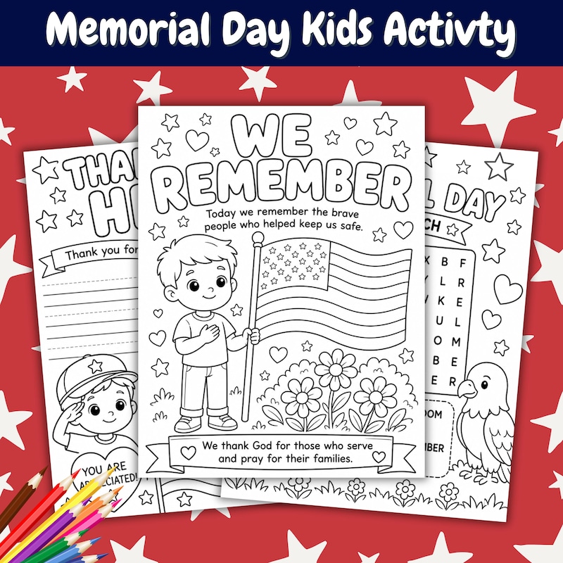 Coloring Sheets Patriotic - Etsy