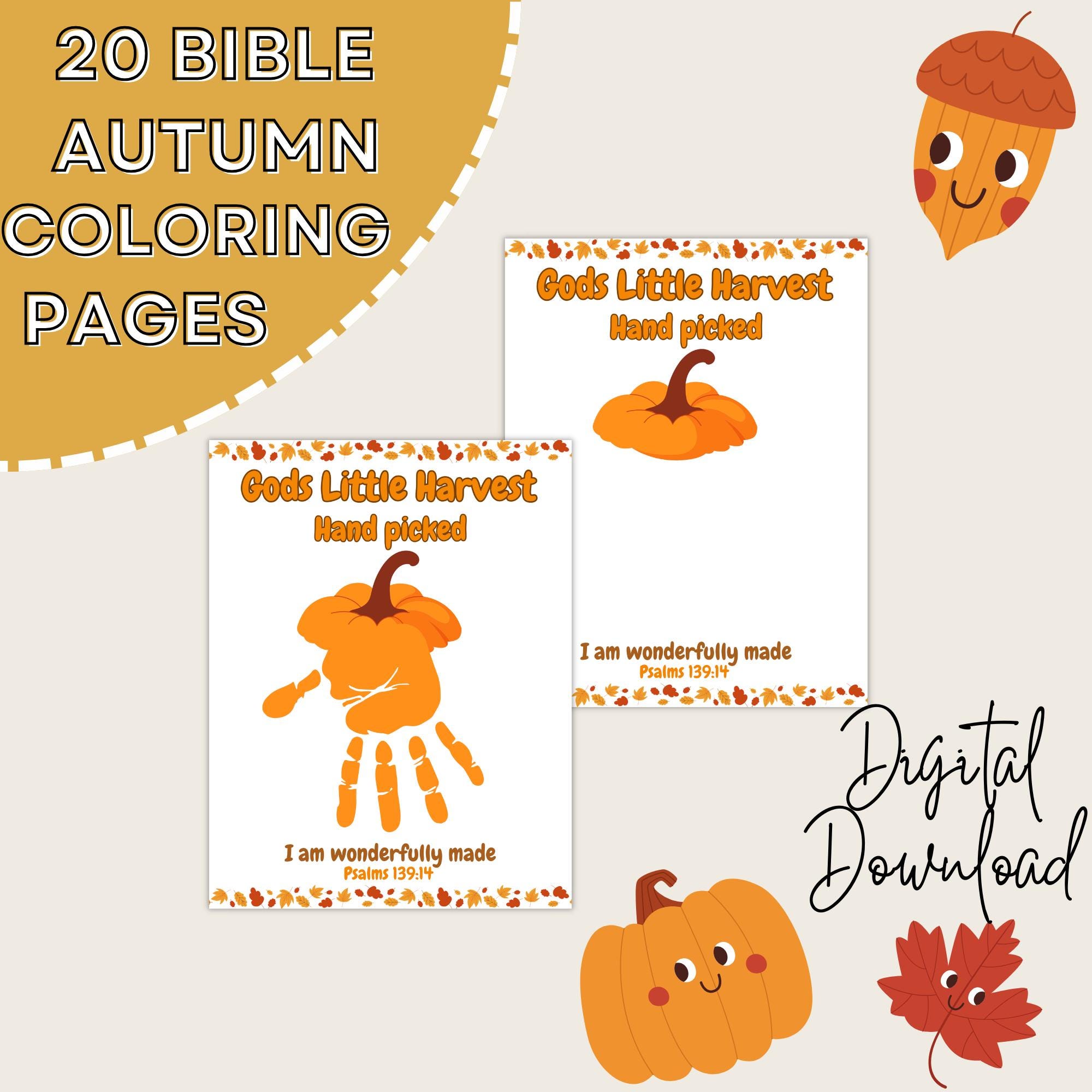 Christian Homeschool Printables, Christian Fall Activity Sheet , Sunday ...
