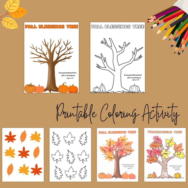 Christian Homeschool Printables, Christian Fall Coloring Sheet, Sunday ...
