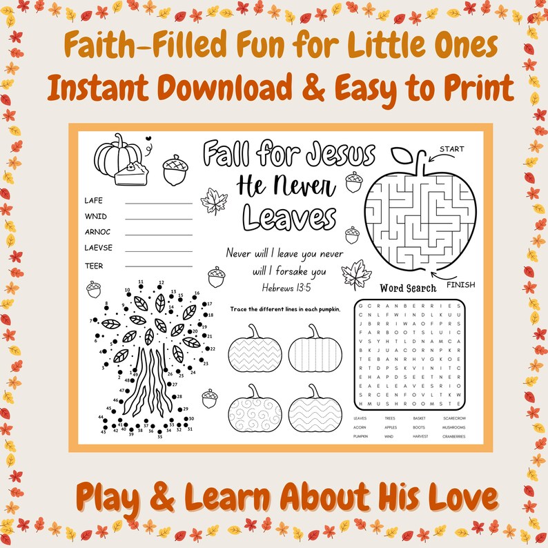 Christian Activity Sheet, Bible Activities for Preschool, Kindergarten ...