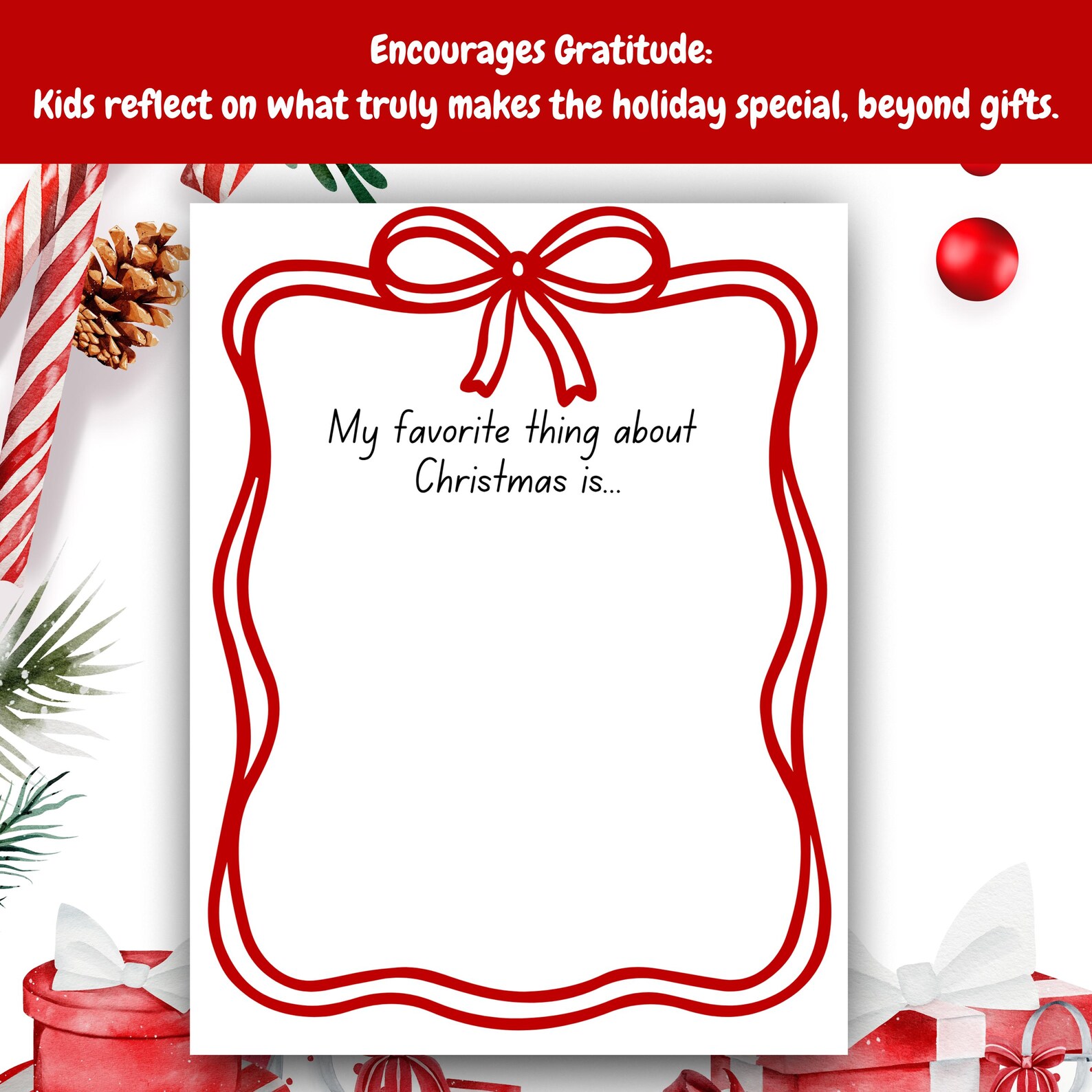 Dear Santa Coloring Page, 2 Page Santa Letter Templates, Printable PDF ...