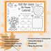 Christian Fall Activity Sheet Printable - Hebrews 13:5, 11x8.5 PDF With ...