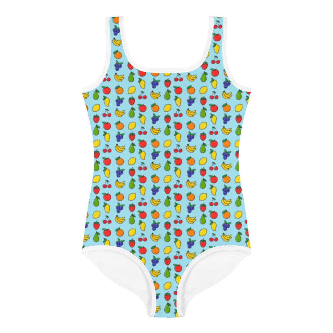 FRUITS All-over Print Kids Swimsuit - Etsy