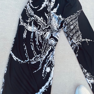 The Maneater Cybersigil/aggrogoth Wide Leg Sweatpants - Etsy