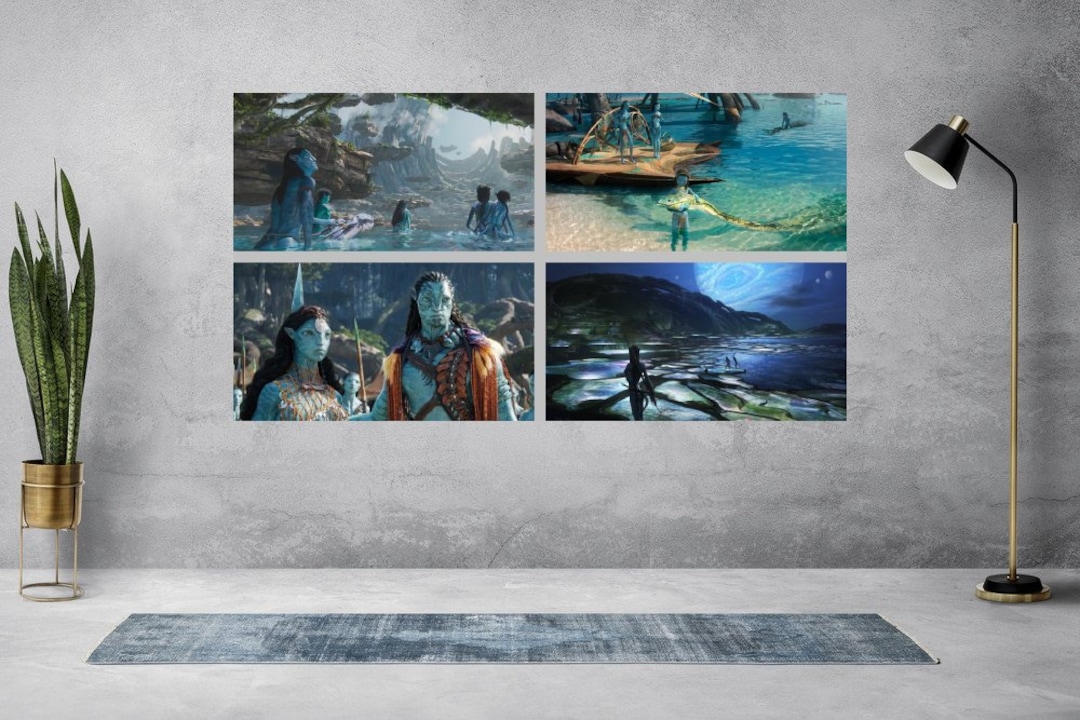 Avatar 2 Movie the Way of Water 2022 Disney Films Canvas - Etsy