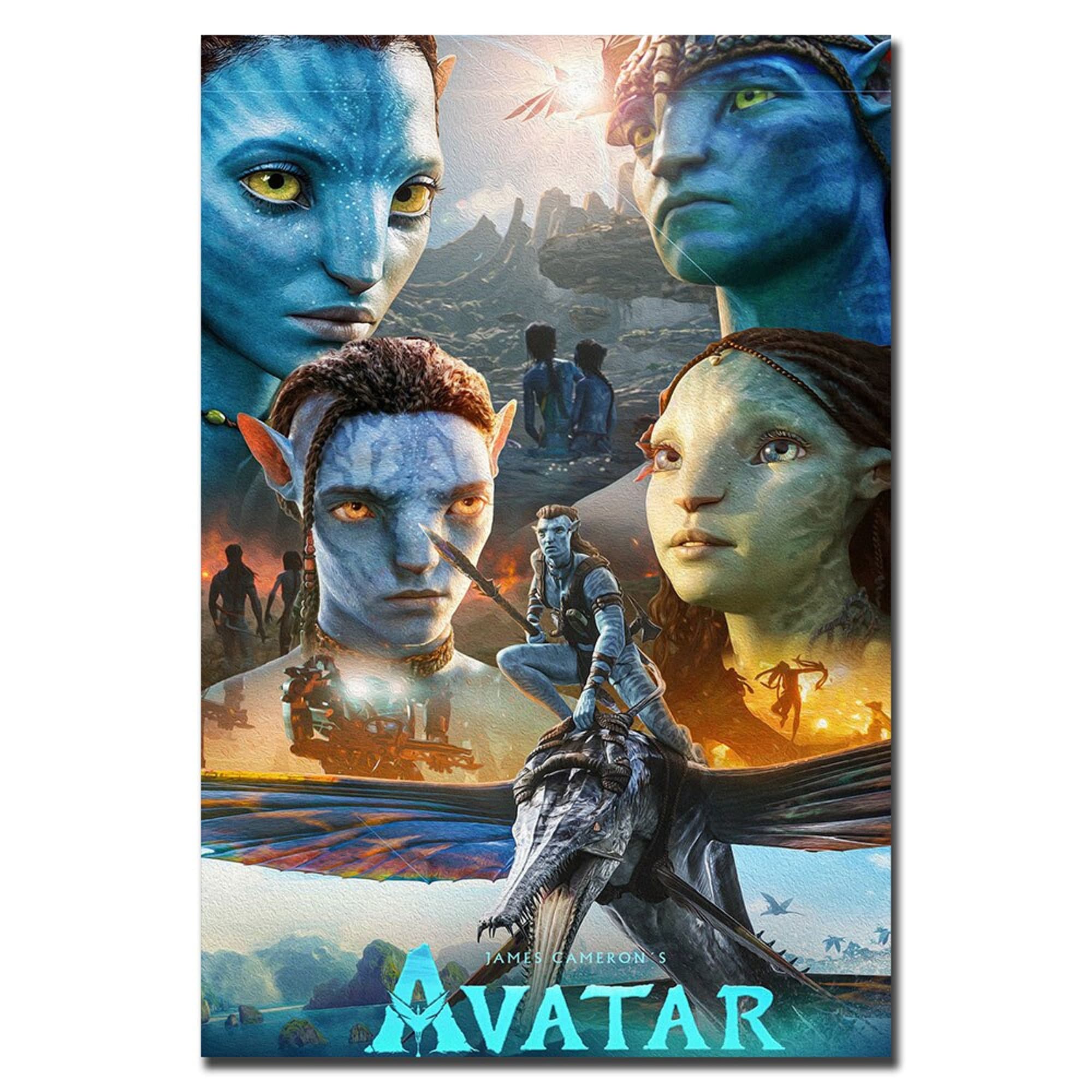 Avatar 2 Movie The Way Of Water 2022 Disney Films Premium Matte ...