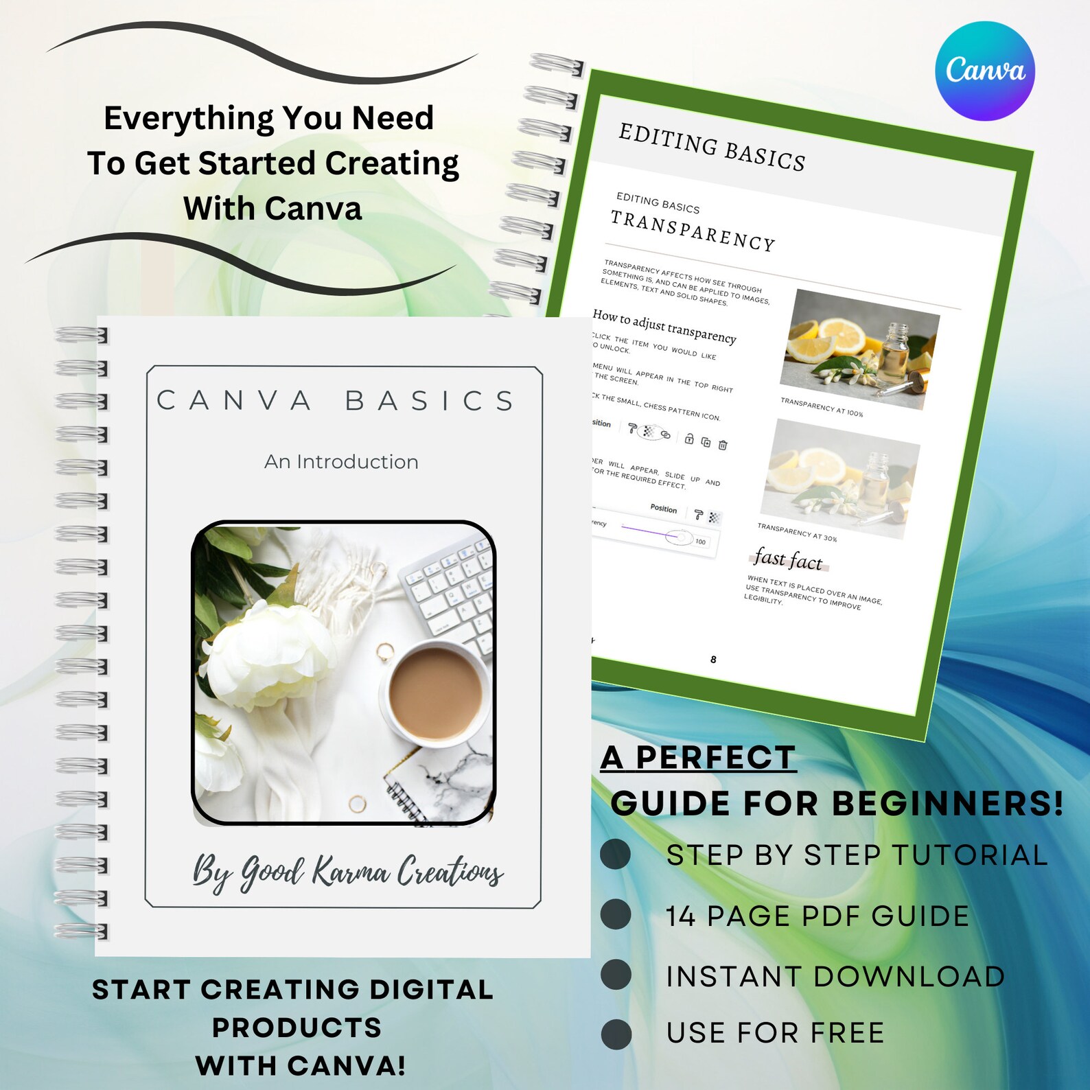 Canva Basics Guide, Canva Tutorial for Beginners, How to Use Canva ...