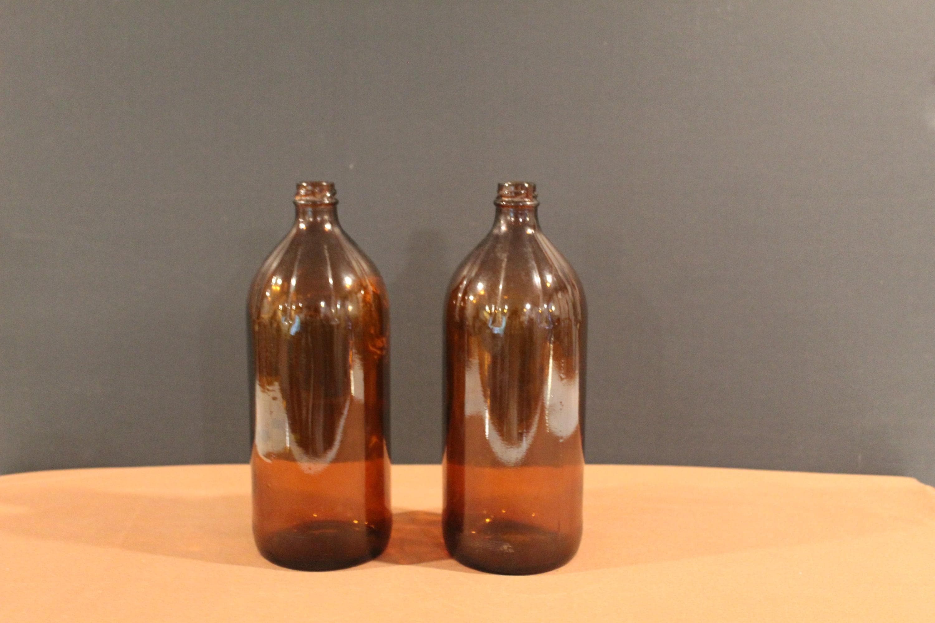 Vintage Brown Bottles - Etsy