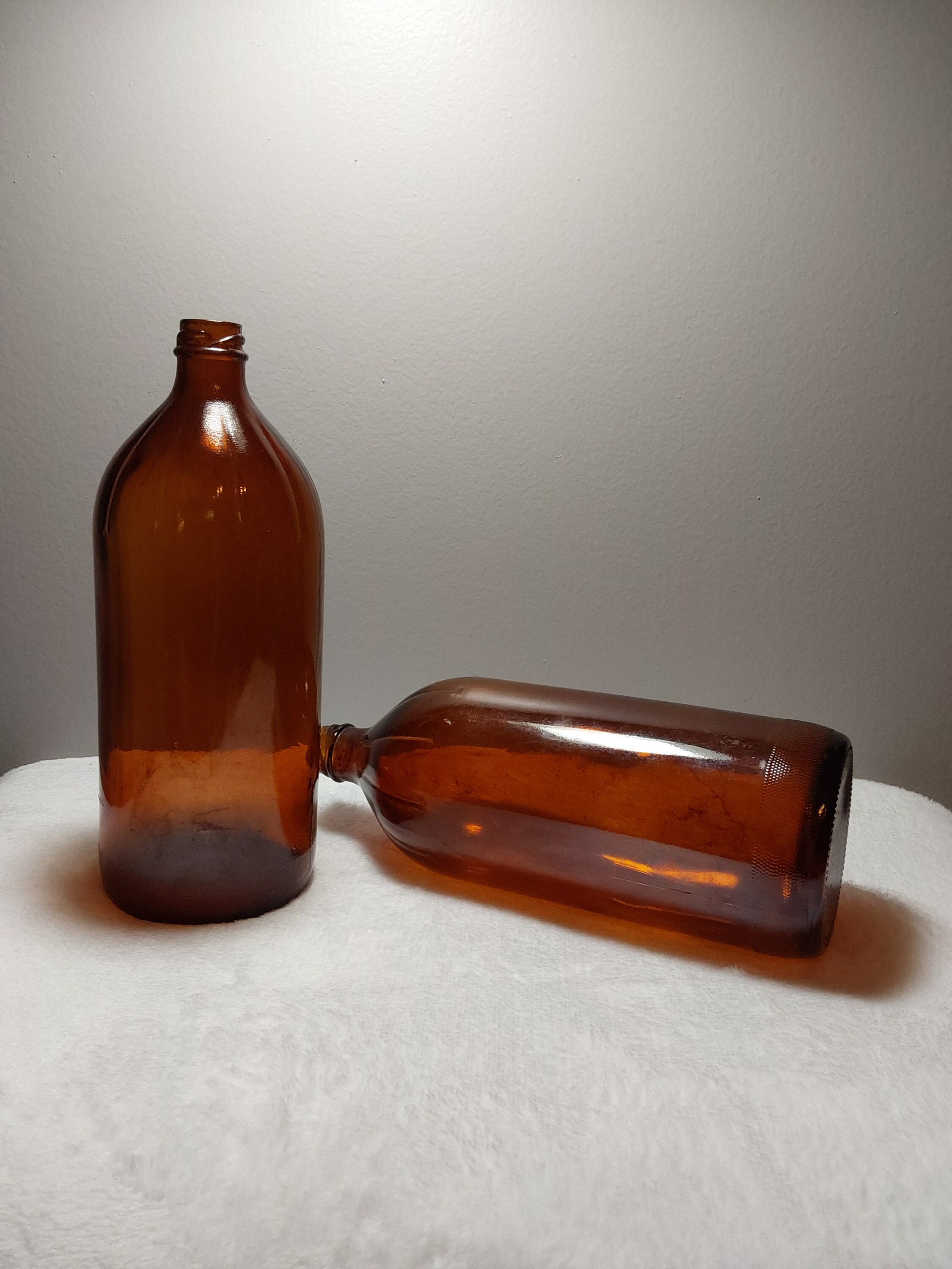 Vintage Brown Bottles - Etsy