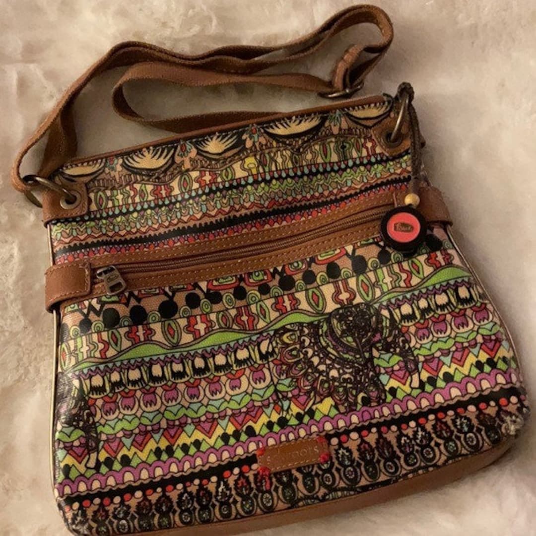 Sakroots Crossbody Peace Multi Crossbody/shoulder Bag - Etsy